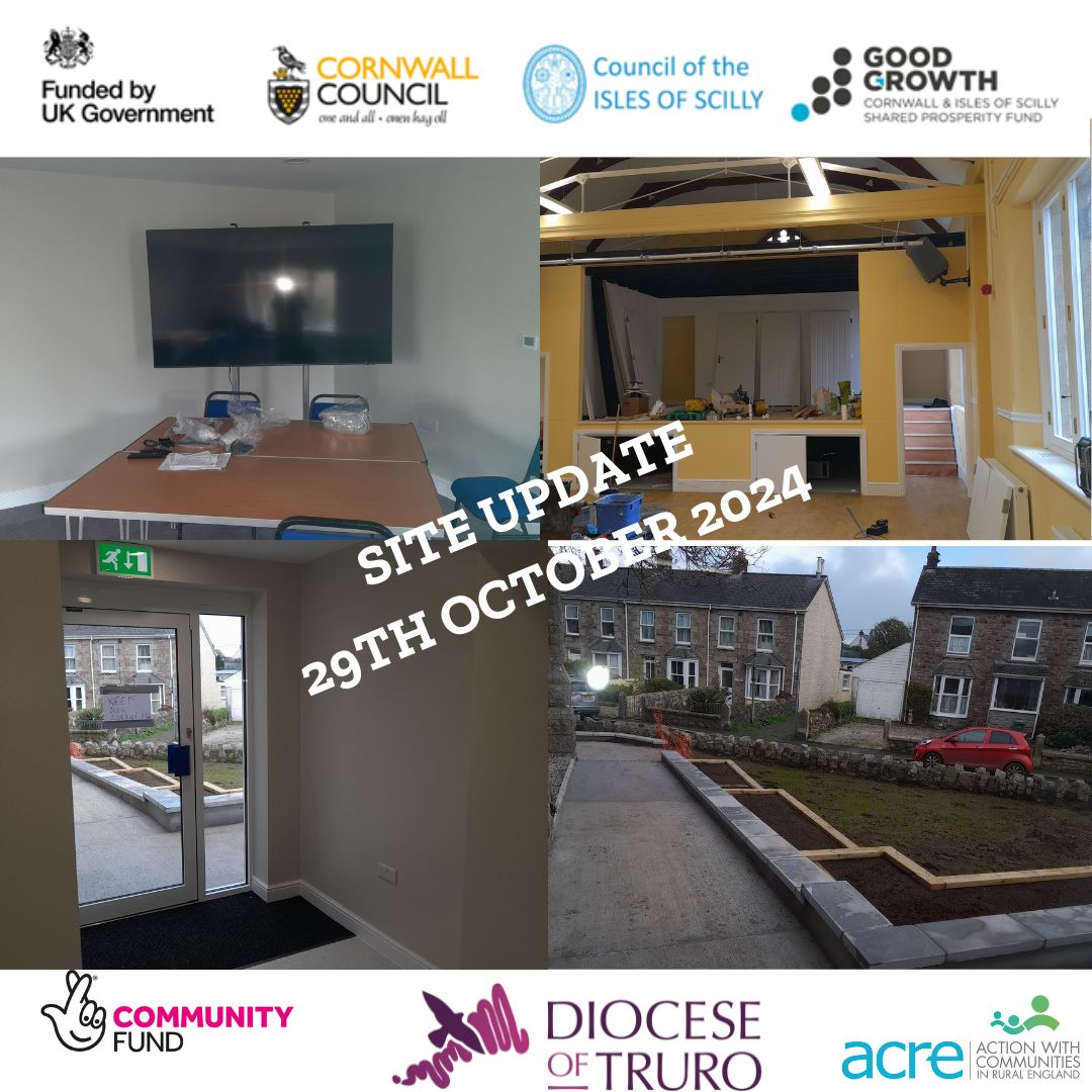 Site visit October 29th – Troon Village Hall